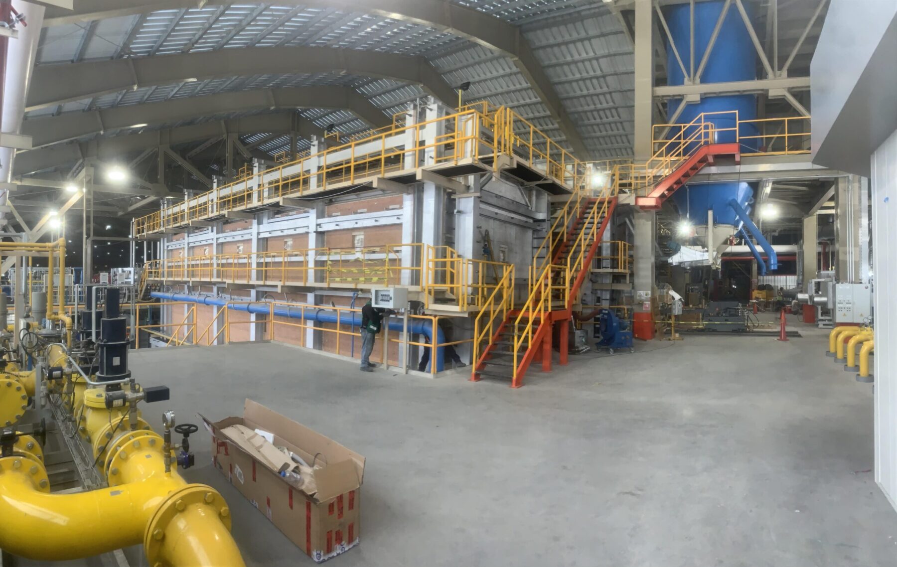 Furnace number 3 designed and delivered for Tierra Blanca plant. - SORG