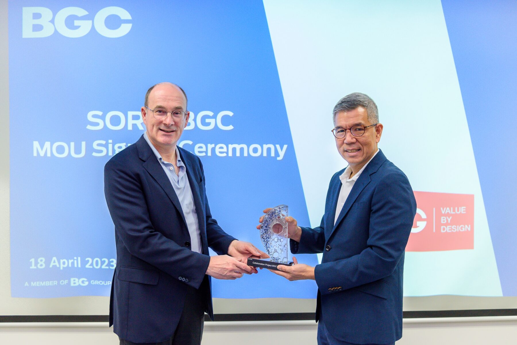 BGC AND SORG SIGNED MOU COLLABORATION PROJECT - SORG